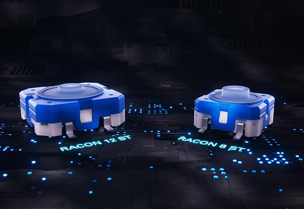 RAFI MICON ja RACON -painikkeet